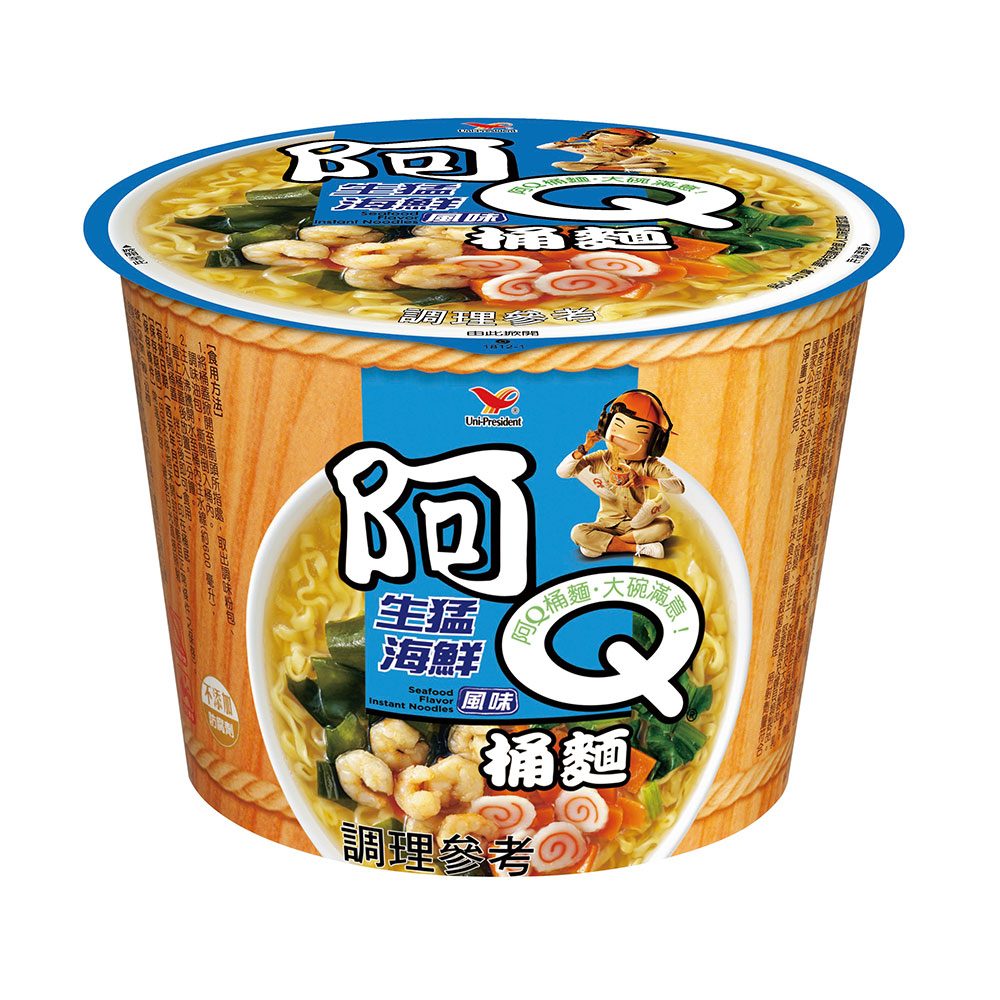 Mr.Q Fresh Seafood Bucket Noodles｜【阿Q桶麵】生猛海鮮風味 – Ommi's Foods