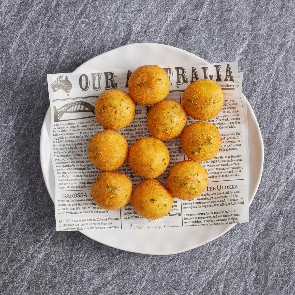 Taro & Sweet Potato Rice Ball | 香芋地瓜丸 (14 pc) – Ommi's Foods